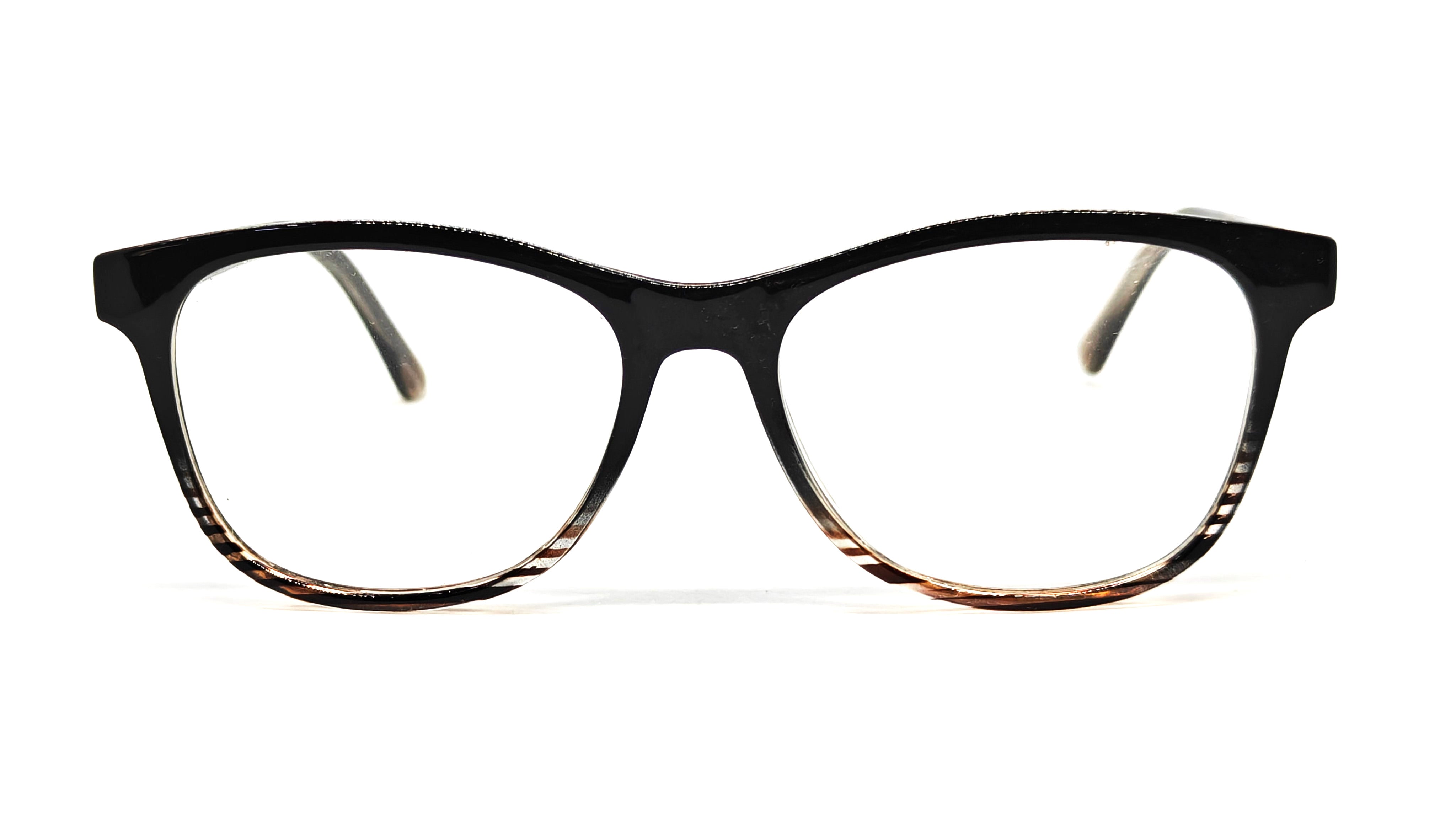Elite Black to Brown Gradient Eyeglasses – AOS